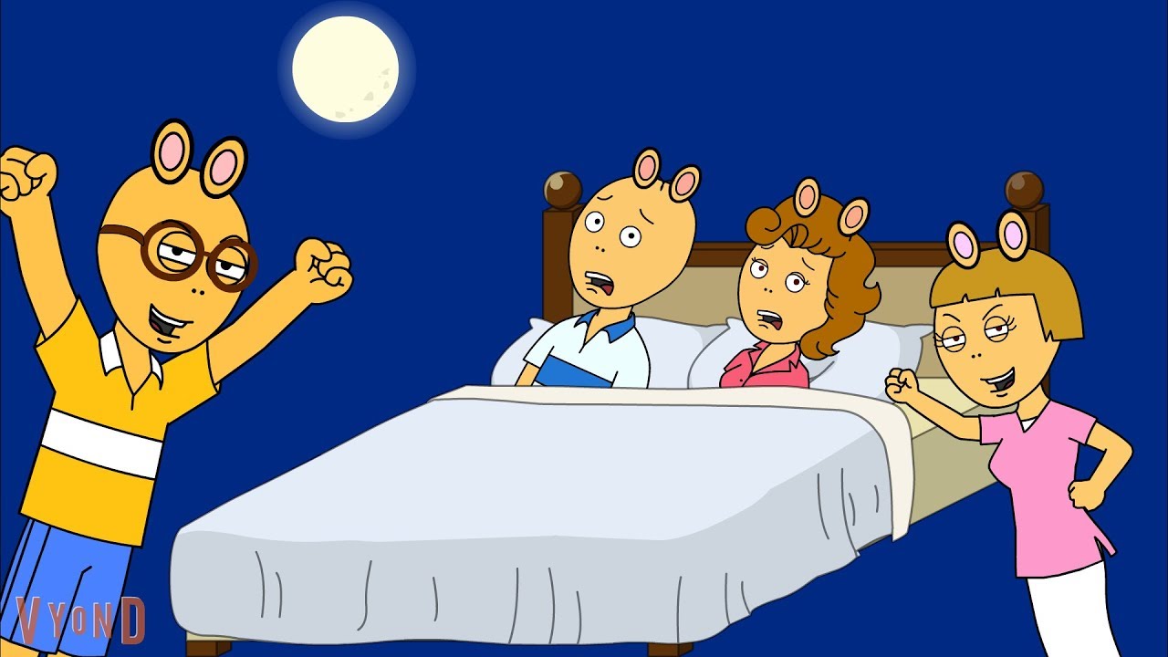 Arthur & DW Jumpscare Their Parents/Grounded - YouTube