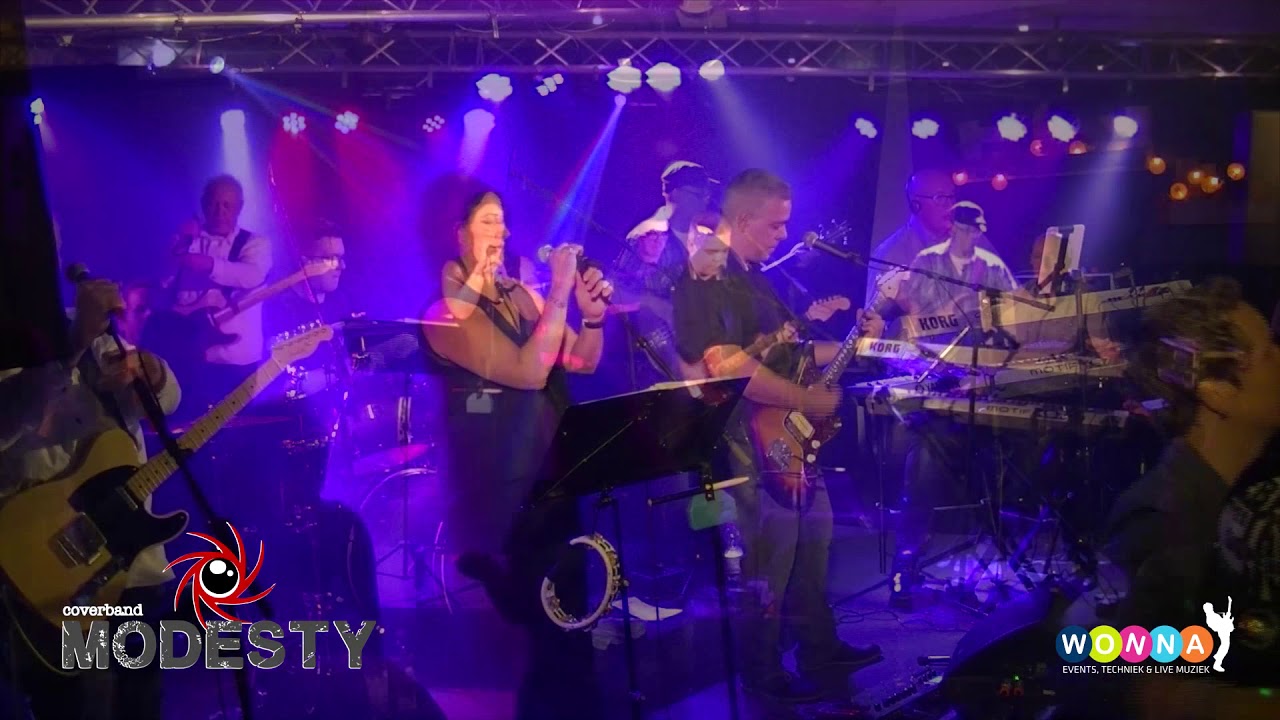 Modesty heaven must be missing an angel live cover - YouTube