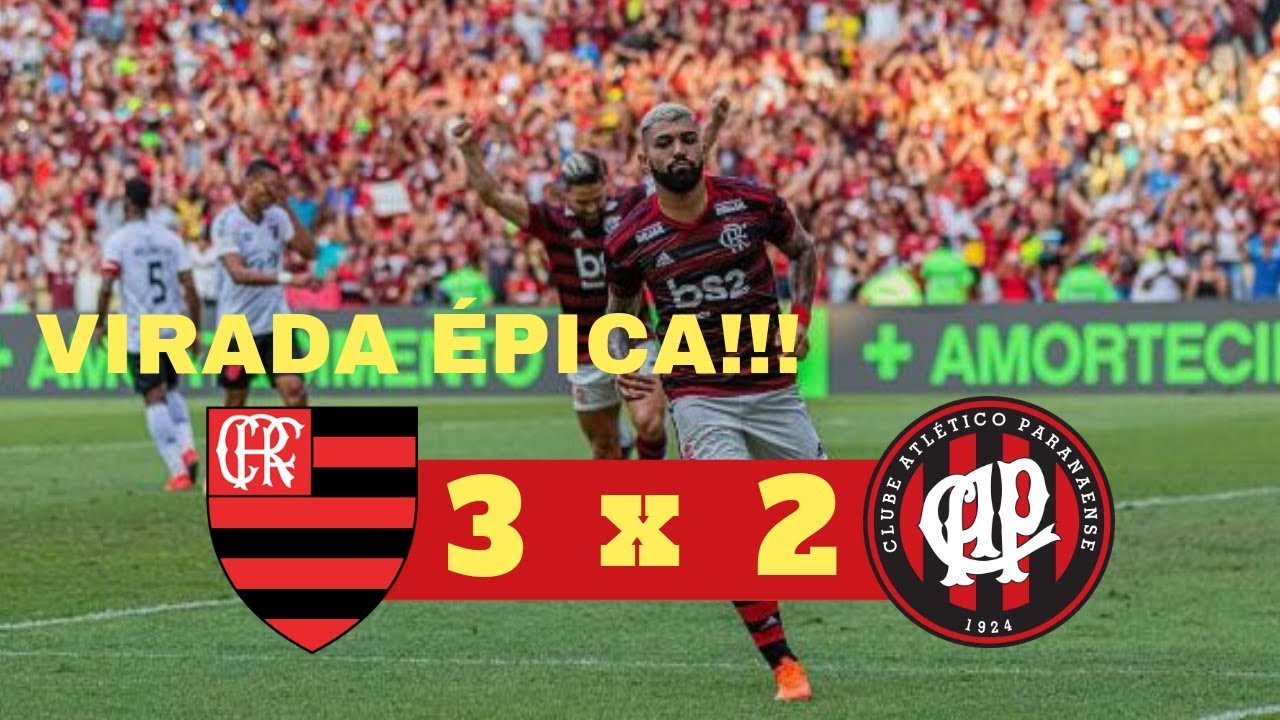 Flamengo 3 X 2 AthlÉtico Pr Gols E Melhores Momentos [completo