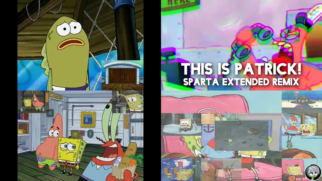 Spongebob Sparta Remixes Quadparison 49 Youtube 3005