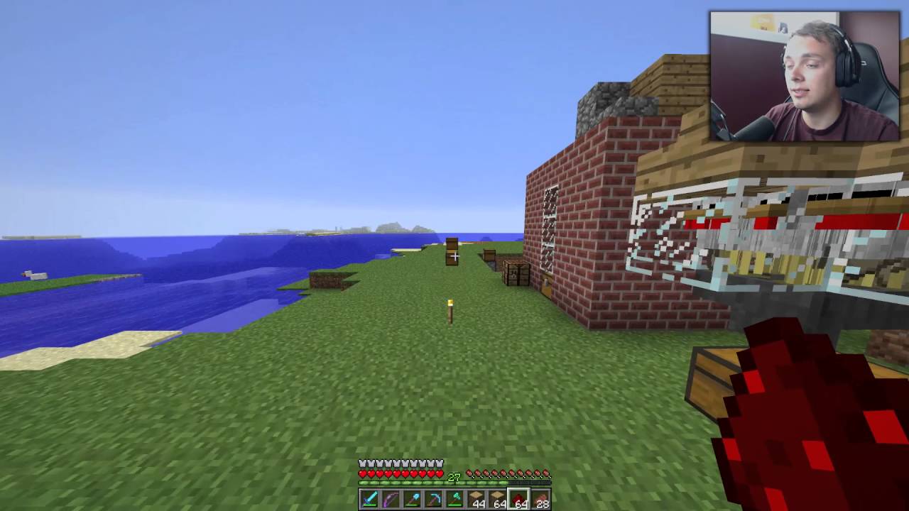 Slutten Av Minecraft Bakgrunnen