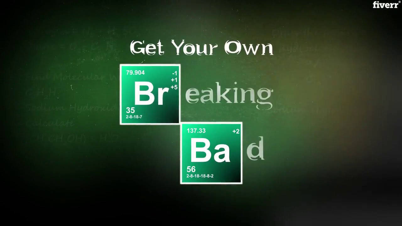 Make you the best custom breaking bad intro video - Best Intros ...