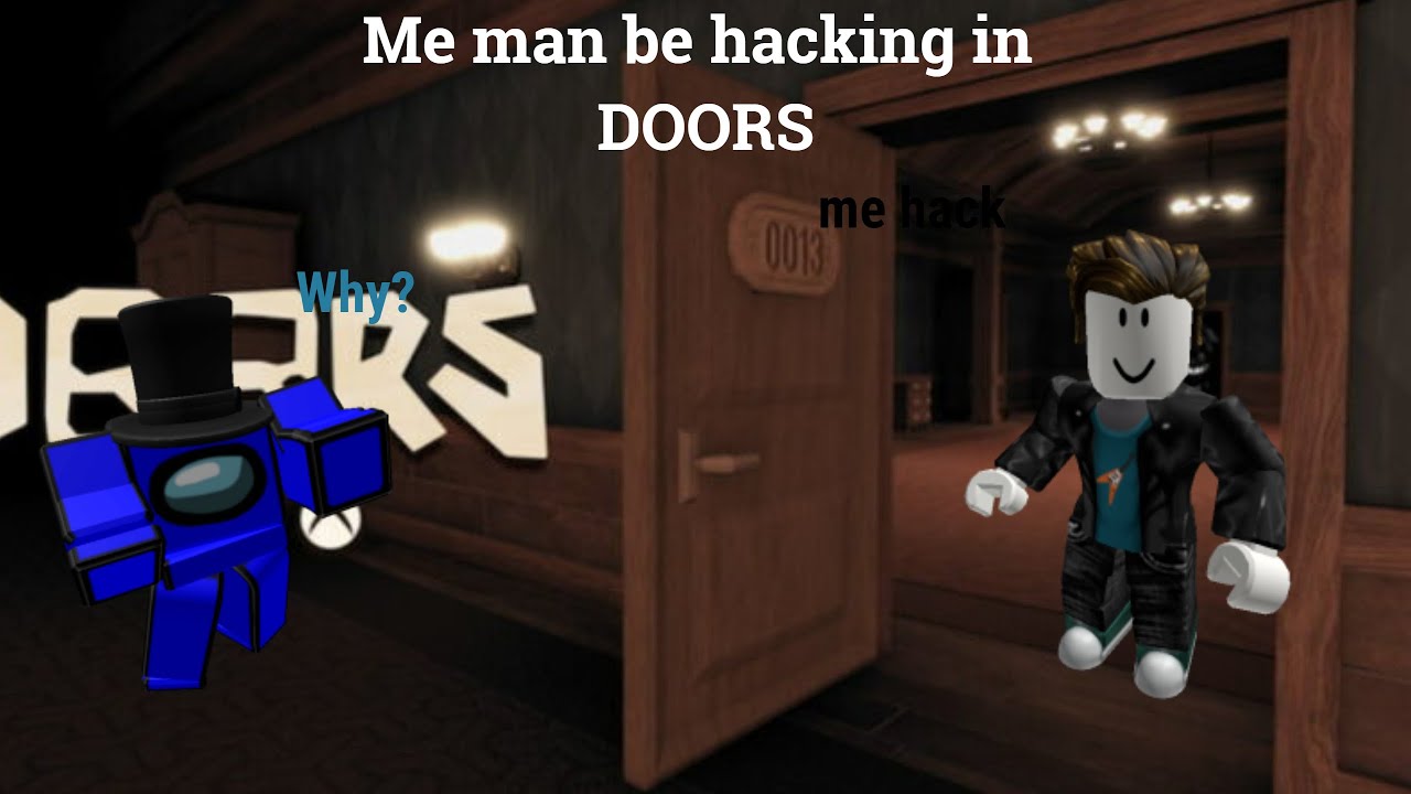 Bros Hacking In a Door Game - YouTube
