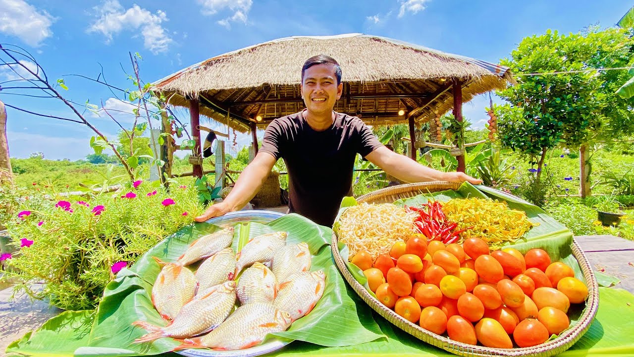 '' Freshwater fish recipes '' Yummy Cooking Red Tails Fish Crispy ...