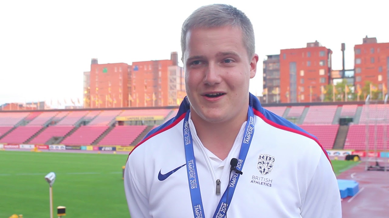 Jake Norris Post World Juniors Hammer Gold - YouTube