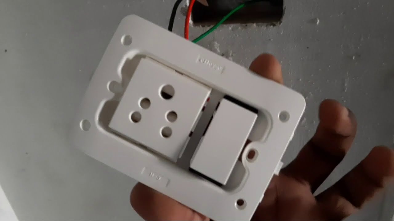 Electrical power plug socket connect cable - YouTube