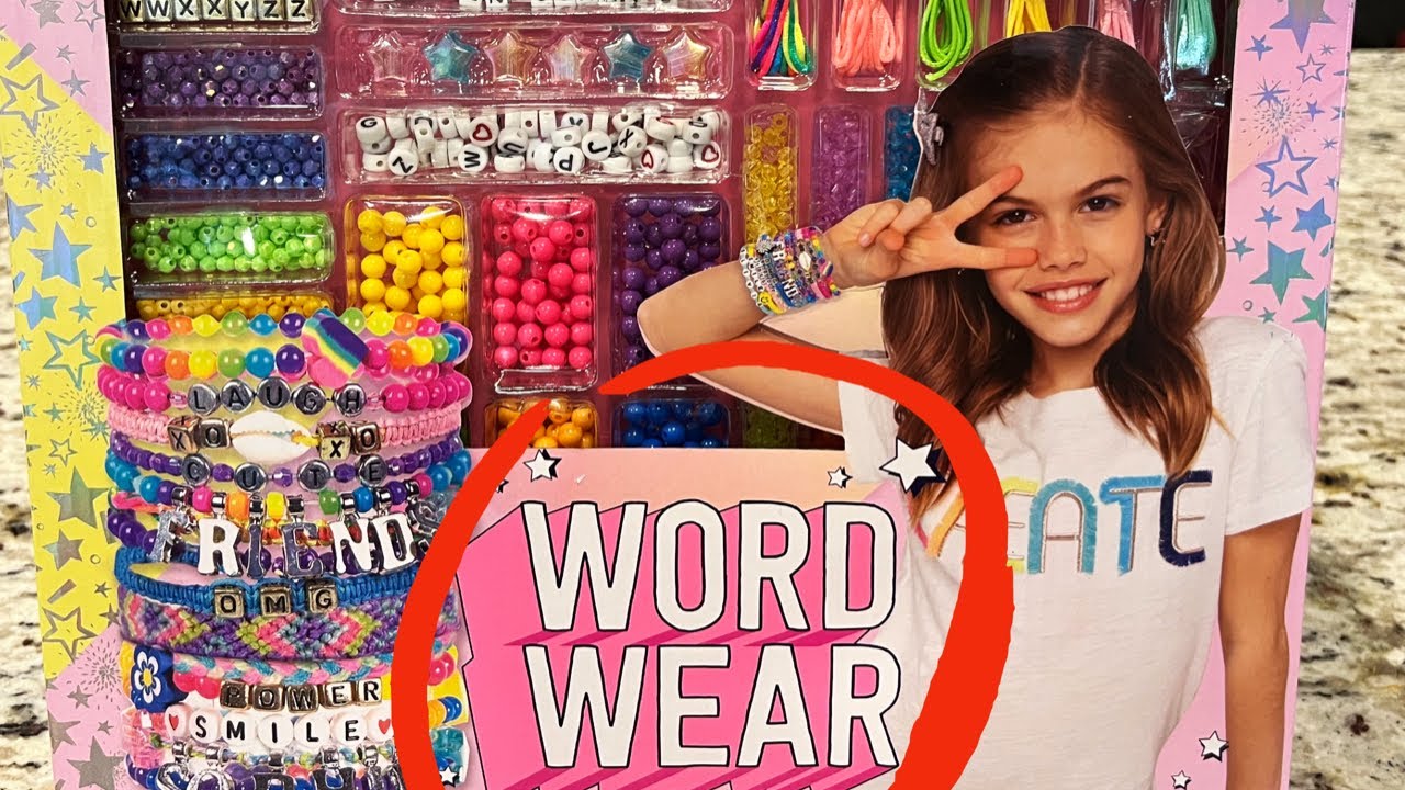 Word Wear Jewelry- making my bracelet - YouTube