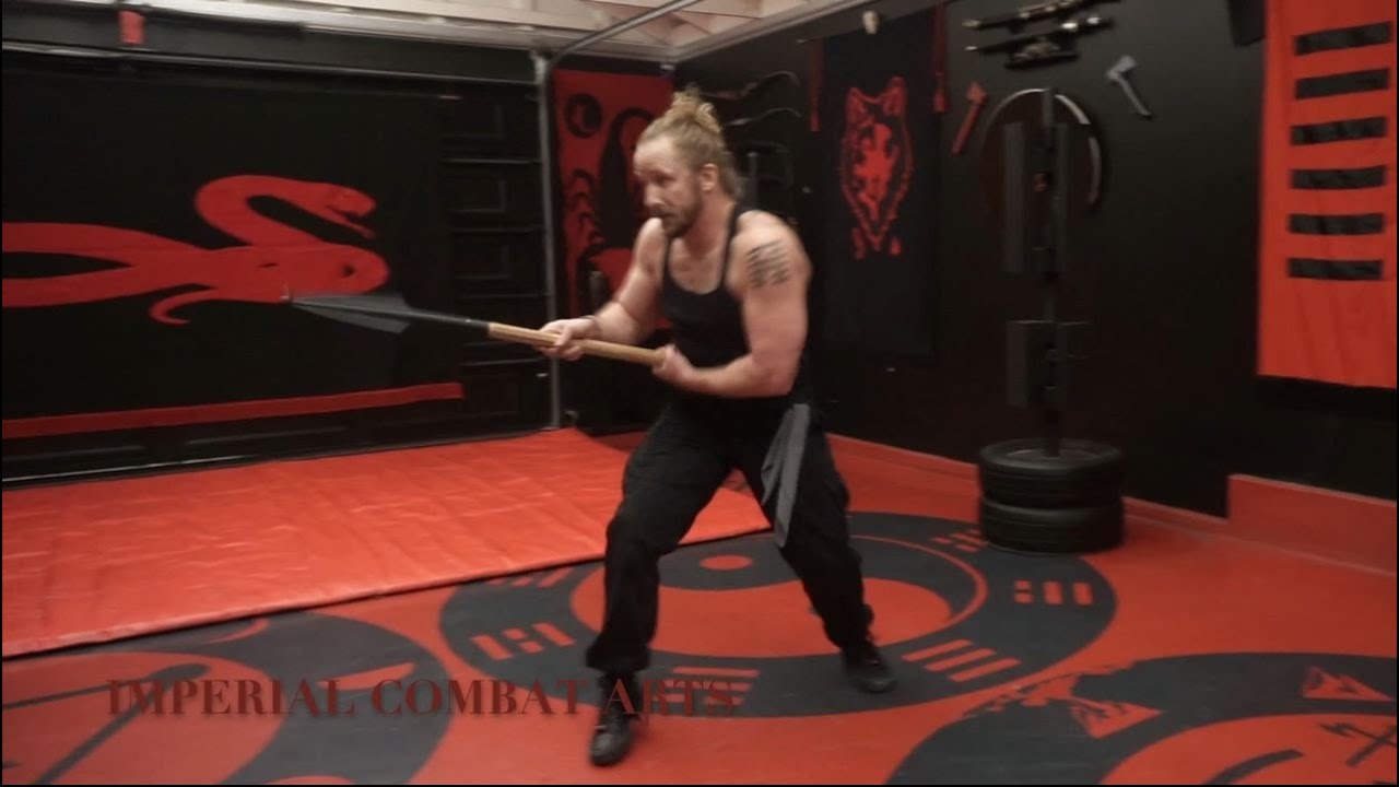 Short Spear Form - Sifu Warfield - Imperial Combat Arts - YouTube