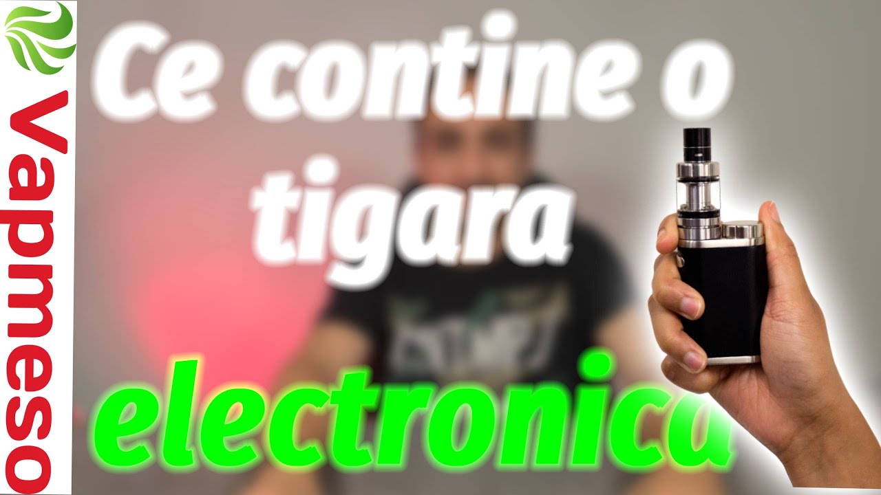 Ce sunt tigarile electronice? - YouTube