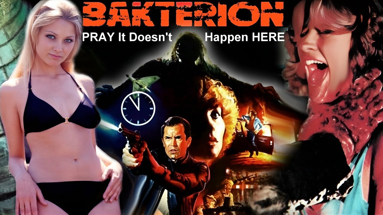 BAKTERION (1982) Sci-Fi HORROR Movie Stars Swedish Bombshell Janet Agren Menaced by a Mutant ...