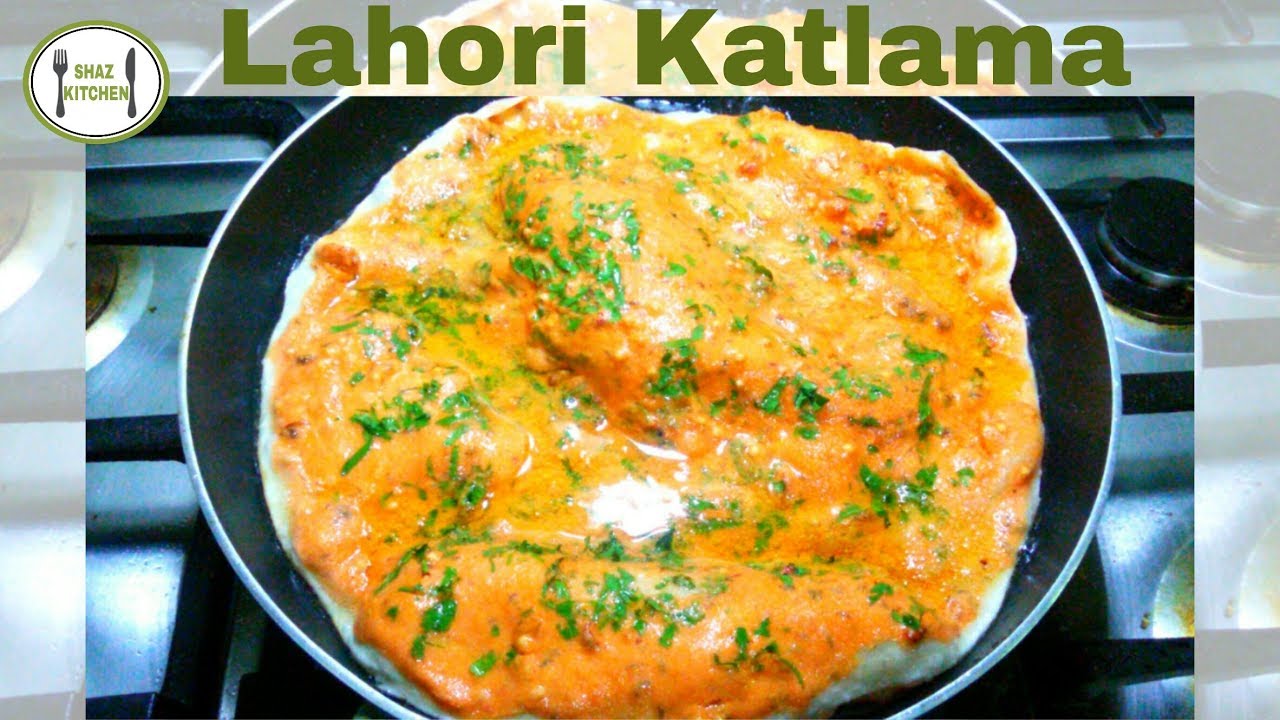 Lahori Katlama_Shab e Barat Special Recipe|Katlama Pakistani Street ...