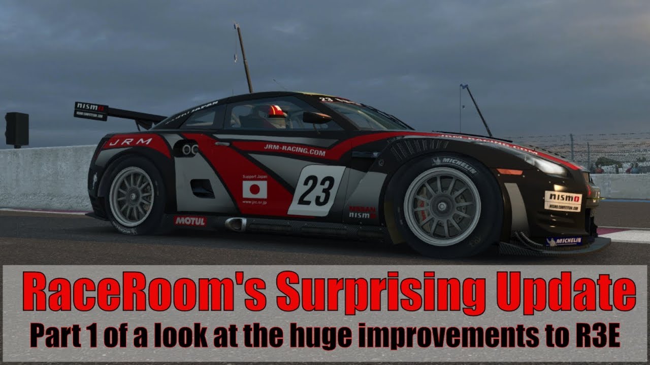 RaceRoom's Surprise Update Part 1 (Nissan GTR GT1 Test Drive - YouTube