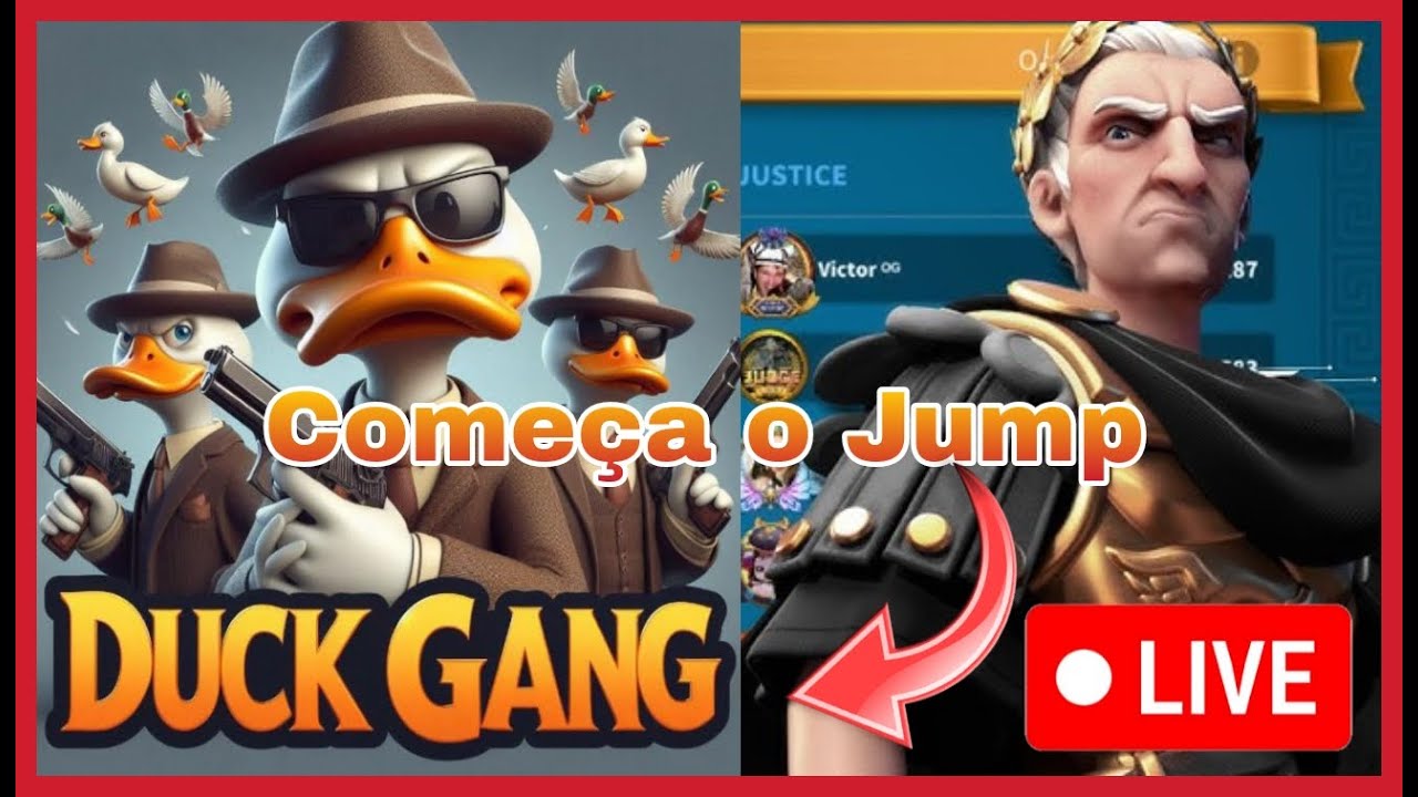 LIVE 🔴JUMP Projeto DUKE GANG em Rise Of Kingdoms - Final do KVK como ...