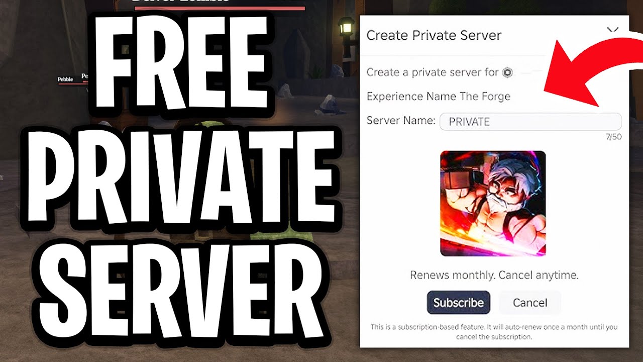 How To GET Private Servers in The Forge (Roblox) - Full Guide - YouTube
