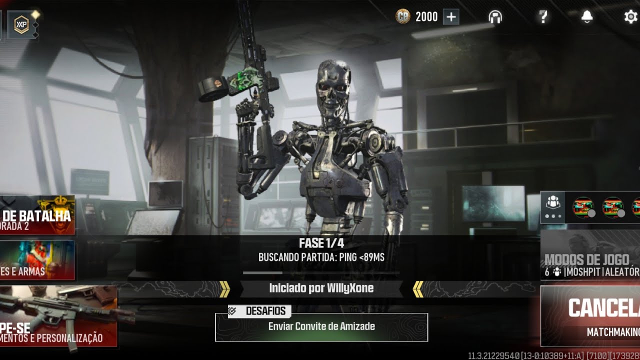 Warzone Mobile - Pacote Exterminador do Futuro - T800 - YouTube