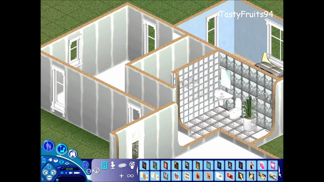 The Sims 1 House building [1] - YouTube