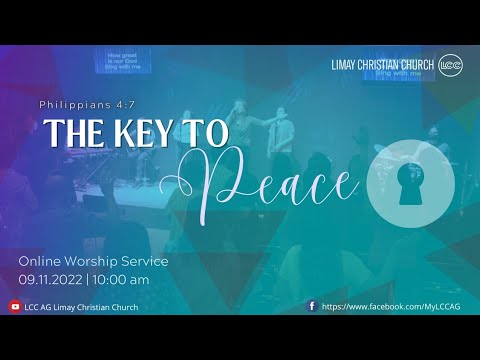 "The key to peace" Sunday Worship September 11,2022 - YouTube