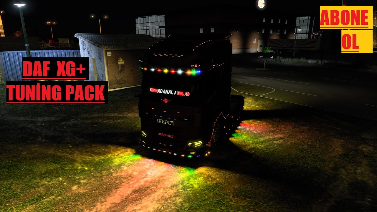 DAF XG+ TUNİNG PACK - YouTube