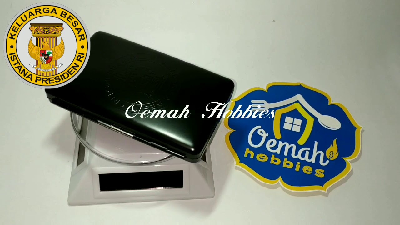Kotak Rokok Kaleng Motif Timbul "Keluarga Besar Istana Presiden RI ...