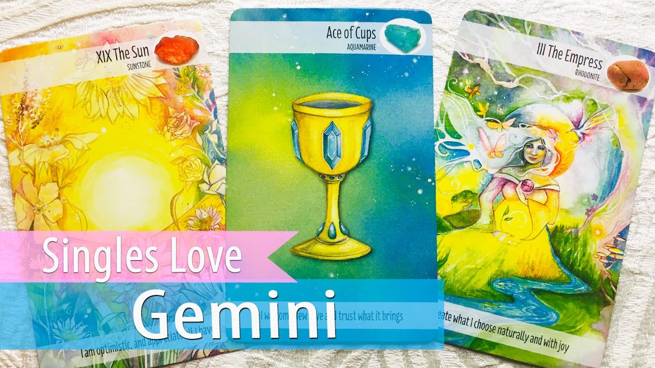 Gemini Singles -They're suddenly and single they connect with you ...