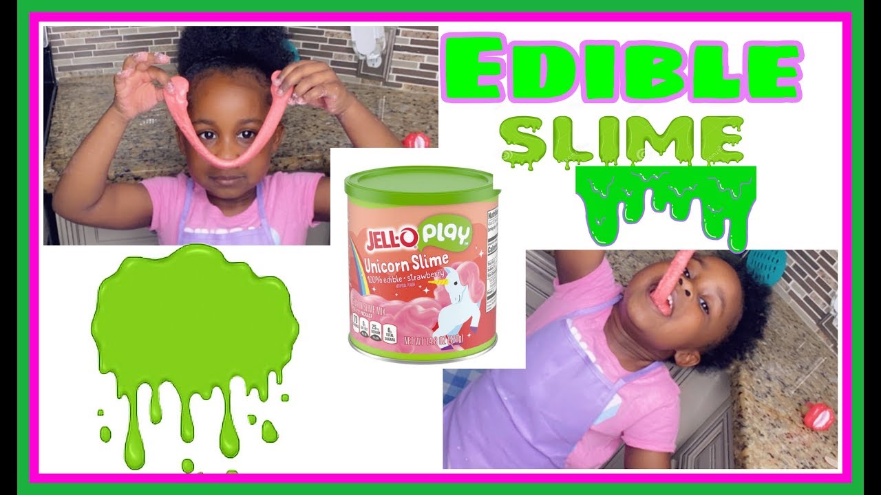 DIY EDIBLE SLIME **TASTY SLIME YOU CAN EAT* - YouTube