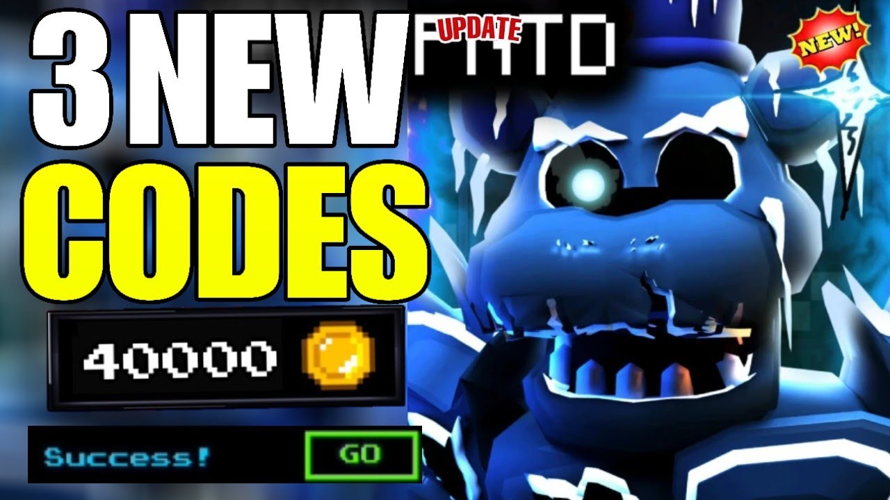 *NEW CODES* ROBLOX FIVE NIGHTS TD CODES 2024 | FNTD CODES | FNTD UPDATE ...