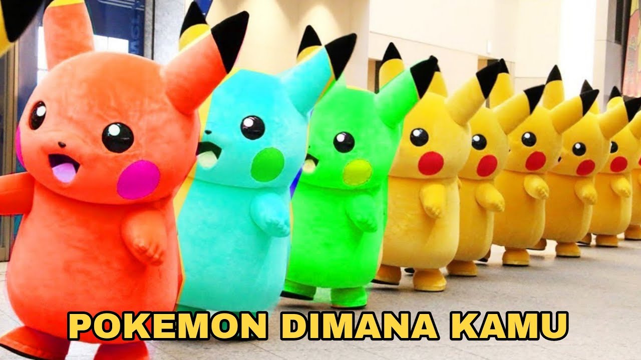 LAGU POKEMON DIMANA KAMU | GOYANG POKEMON | Lagu Anak Indonesia Populer ...