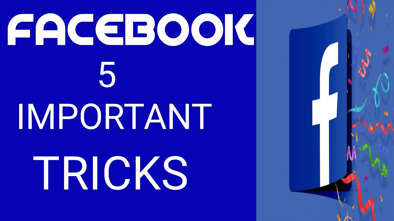 FACEBOOK MOST IMPORTANT 5 SETTINGS - YouTube