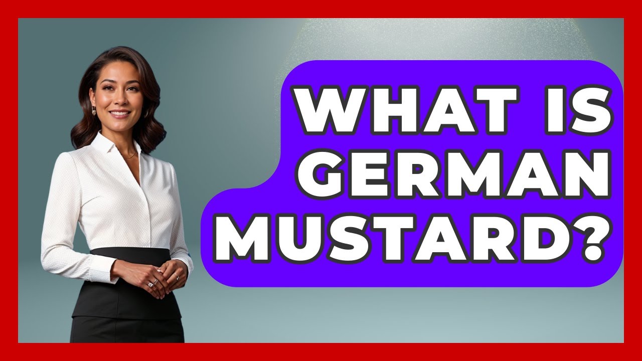 What Is German Mustard? - Germany Made Simple - YouTube