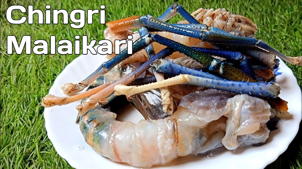 Chingri Malaikari Recipe—Bengali Prawn Malai Curry—Bengali Prawn Curry ...