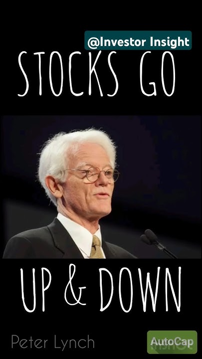 "Stocks always go Up & Down" by Peter Lynch #ytshorts #trading #nifty - YouTube