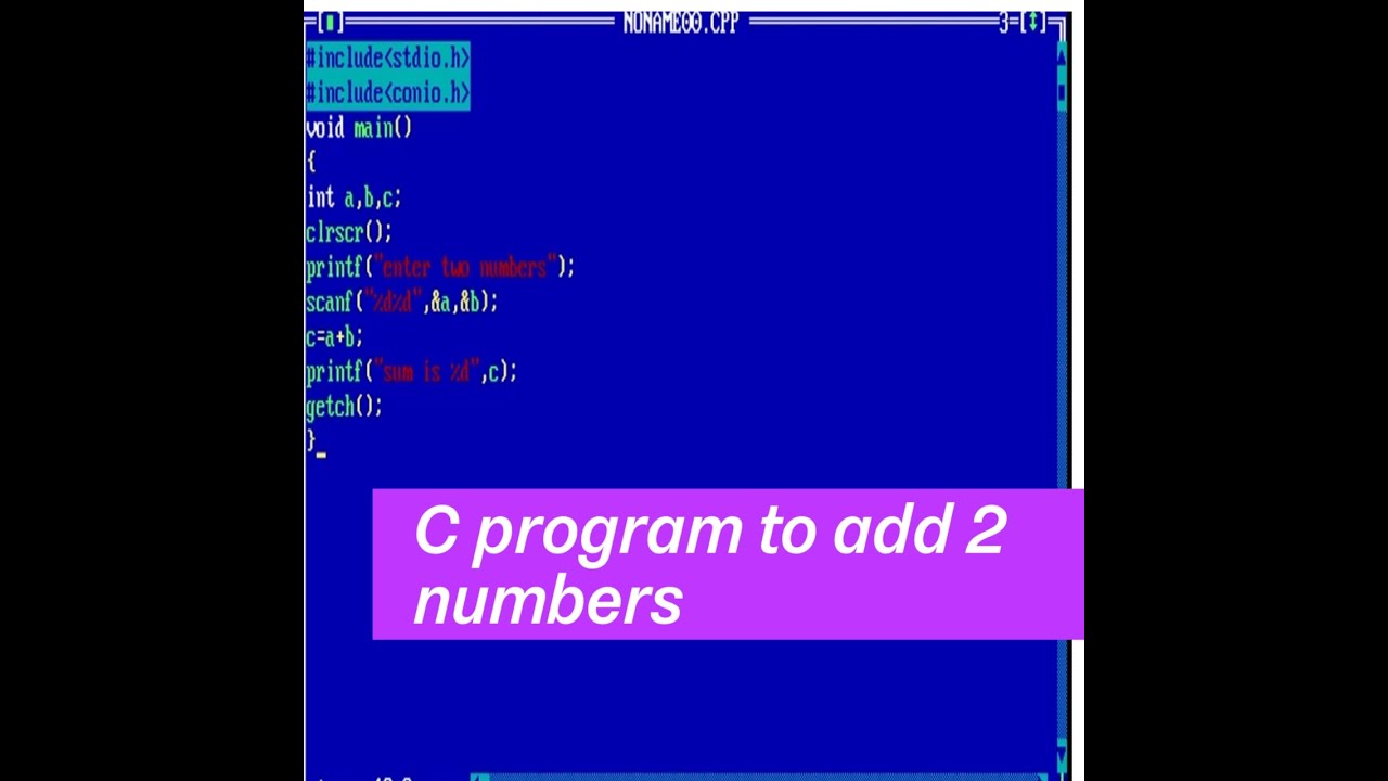 How To Add Two Numbers In C Language Full Tutorial In Hindi YouTube how-to-add-two-numbers-in-c-language-full-tutorial-in-hindi-youtube