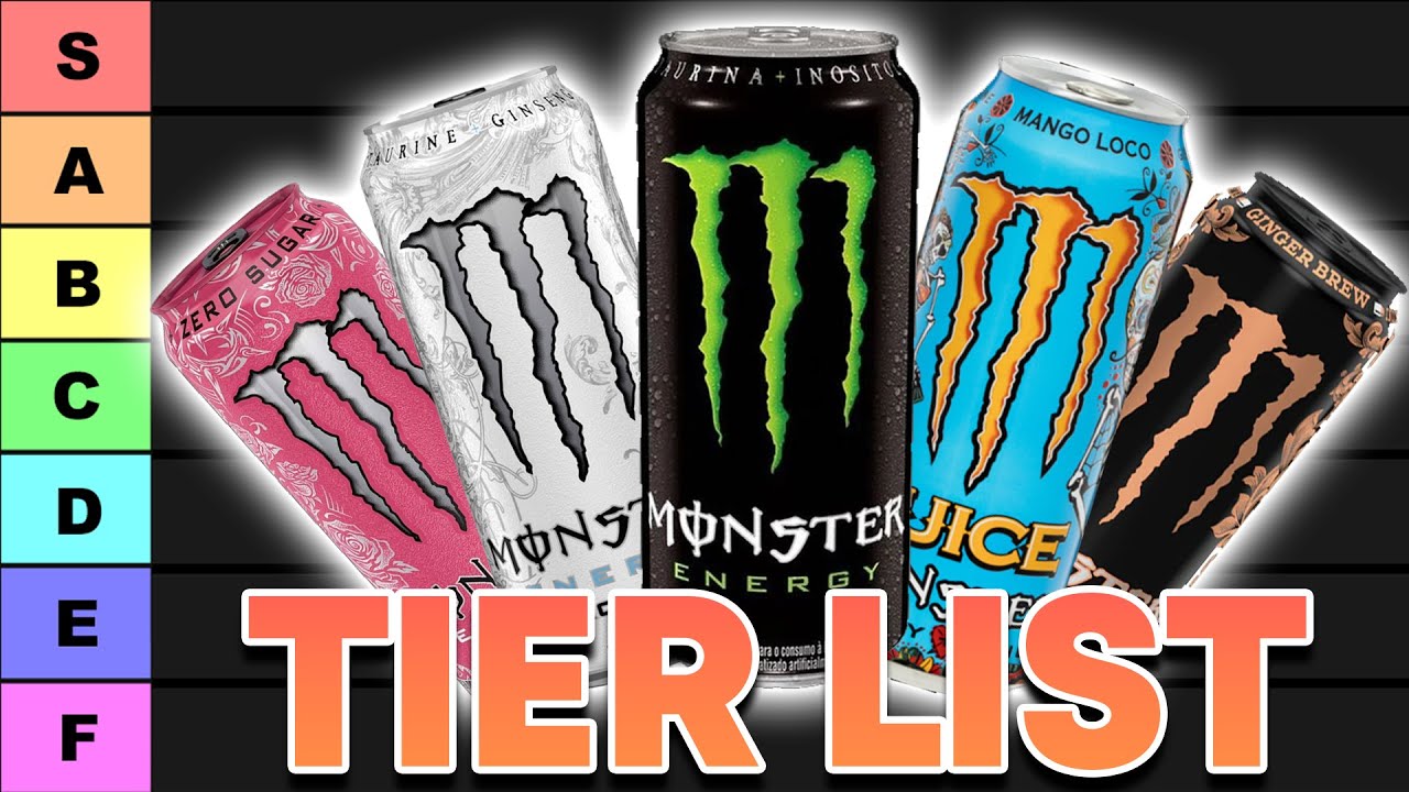 Ranking EVERY Monster Energy Flavor! - YouTube