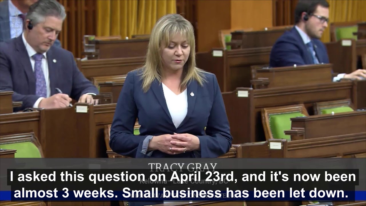 Question - MP Tracy Gray on restrictive eligibility for CEBA Account ...