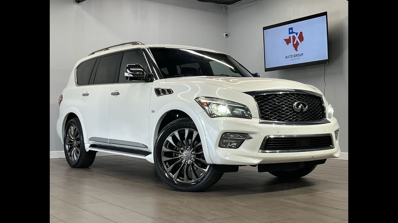 2015 INFINITI QX80 LIMITED AWD 4D 5.6L V8 SUPER LUXURY EXTRA LARGE SUV ...