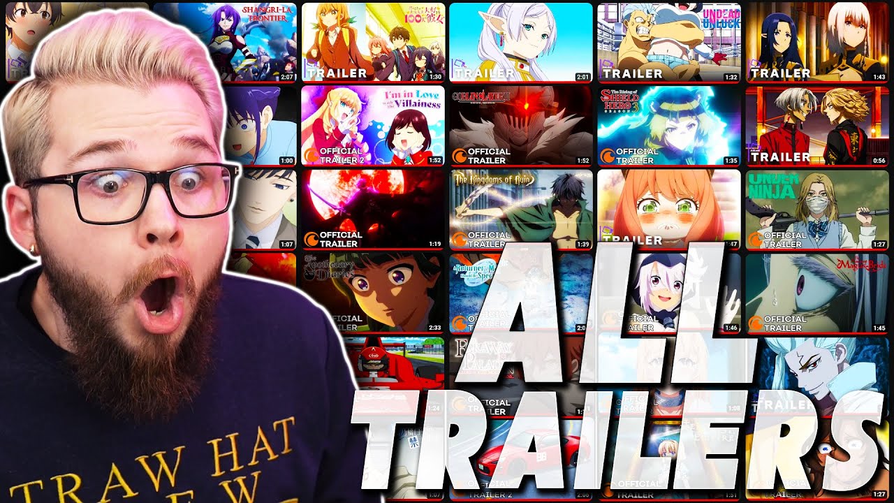 I Watched ALL ANIME TRAILERS For FALL 2023 - YouTube