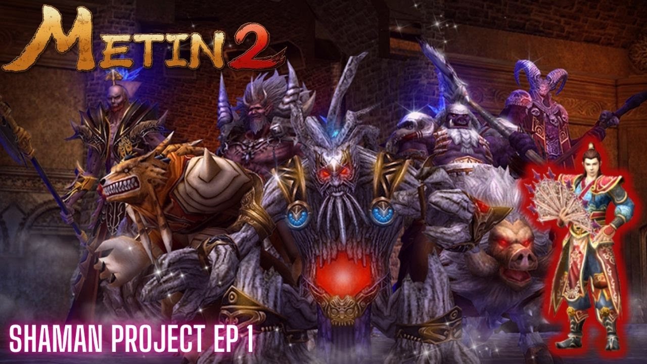 Metin2 Europe Shaman Project Ep 1 (Bonus switching, chest openings ...