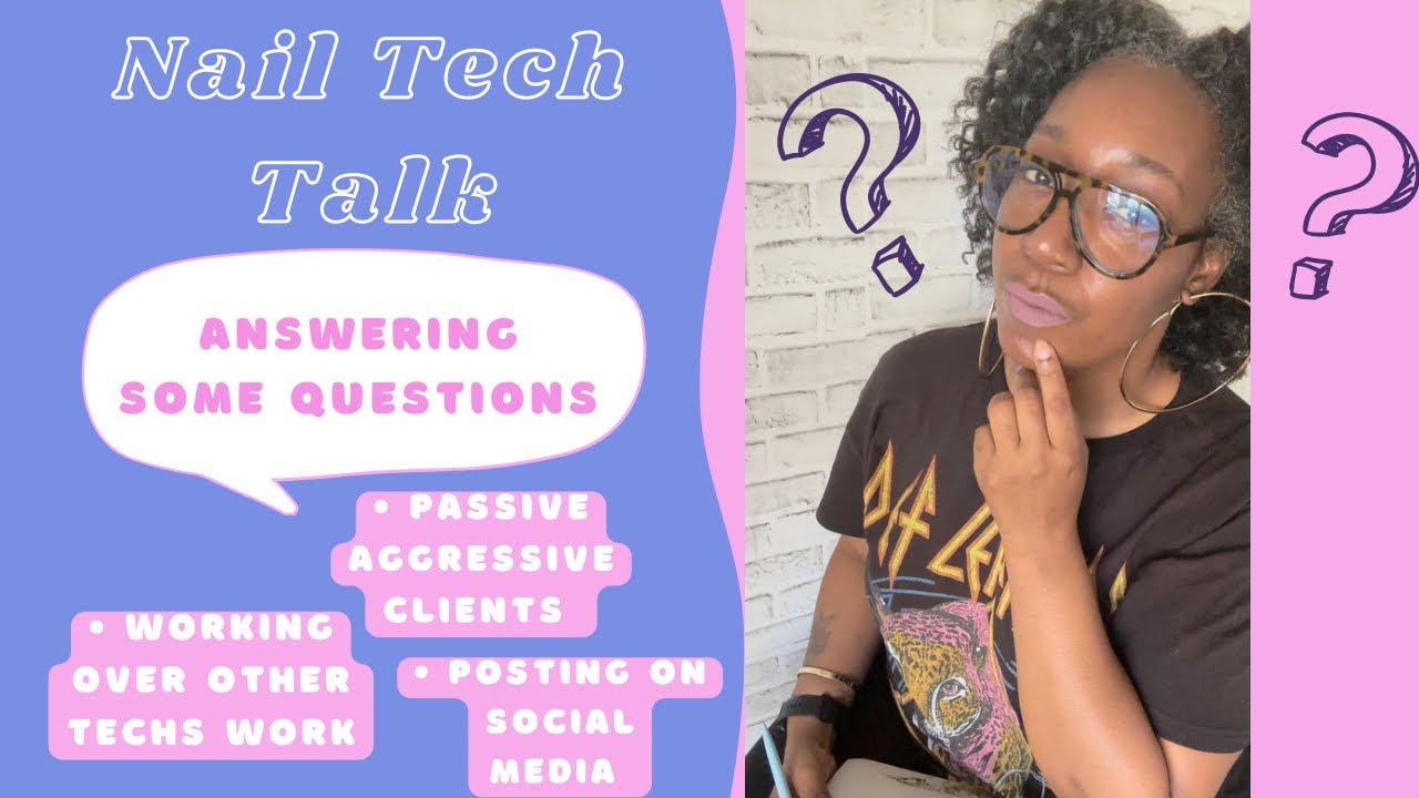 Nail Tech Talk: Beginner Nail Tech Advice #subscribe #nailtech #nails ...