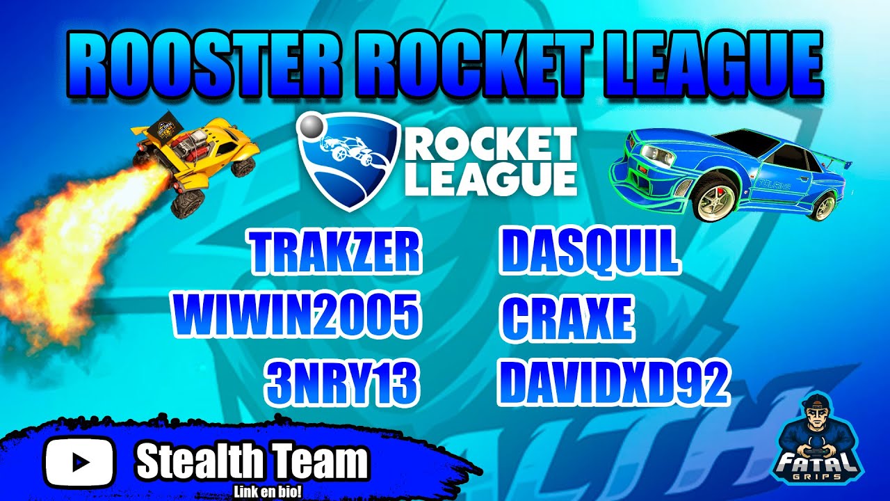 ROOSTER STEALTH TEAM ROCKET LEAGUE | STEALTH TEAM - YouTube