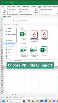 Master PDF to Excel Conversion with #Excel #ExcelTutorial #PDFtoExcel - YouTube