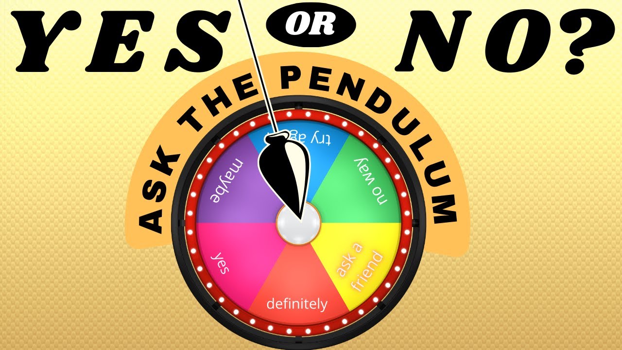 🌈YES or NO Pendulum Reading 🌈 Ask 1 Question 🙏💫💜💍 #pendulumreading # ...