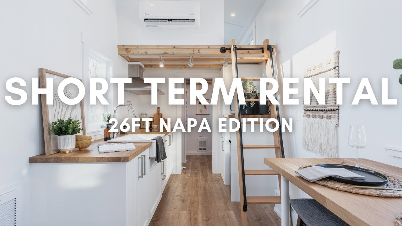 Great Tiny house for Short Term Rentals (AirBnB, etc!) 26ft STR Model ...