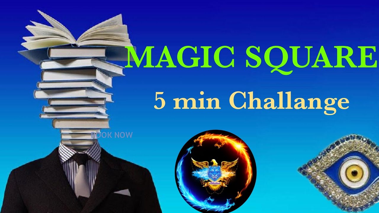 ADOOR DEEPA / Maths Magic World / Magic Square / 5min Challange /Vedic ...