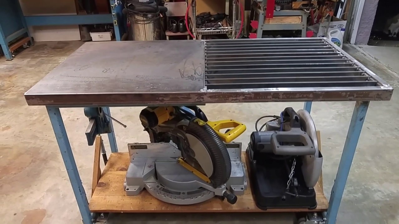 Welding Table Top - YouTube