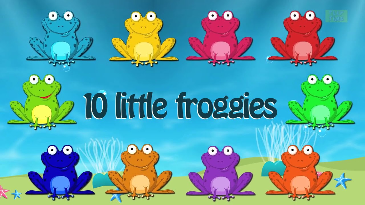 Ten Little Froggies 2017 - YouTube