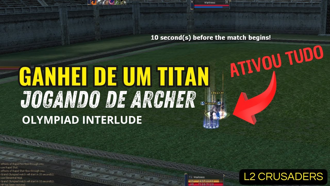 L2 Crusaders, Olympiad interlude Moonlight Sentinel vs Titan (Full ...