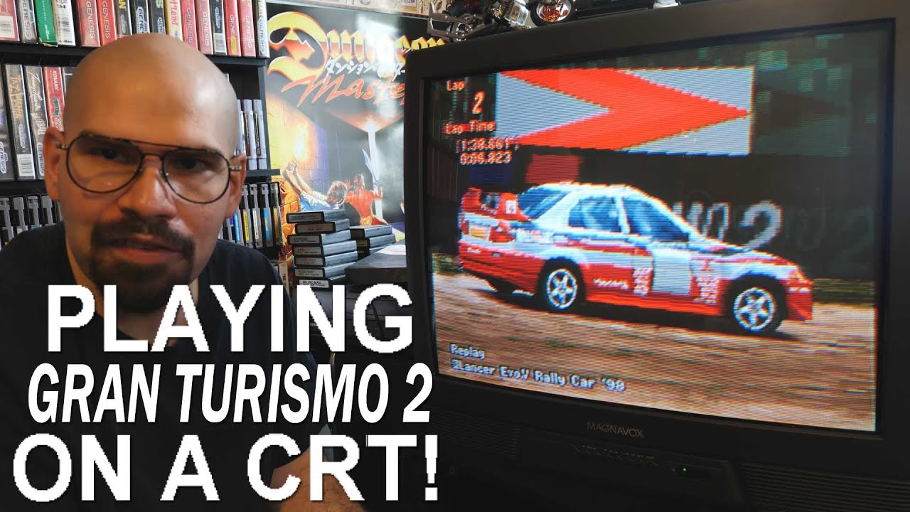 Gran Turismo 2 for PlayStation on a CRT (Memory Lane) - YouTube