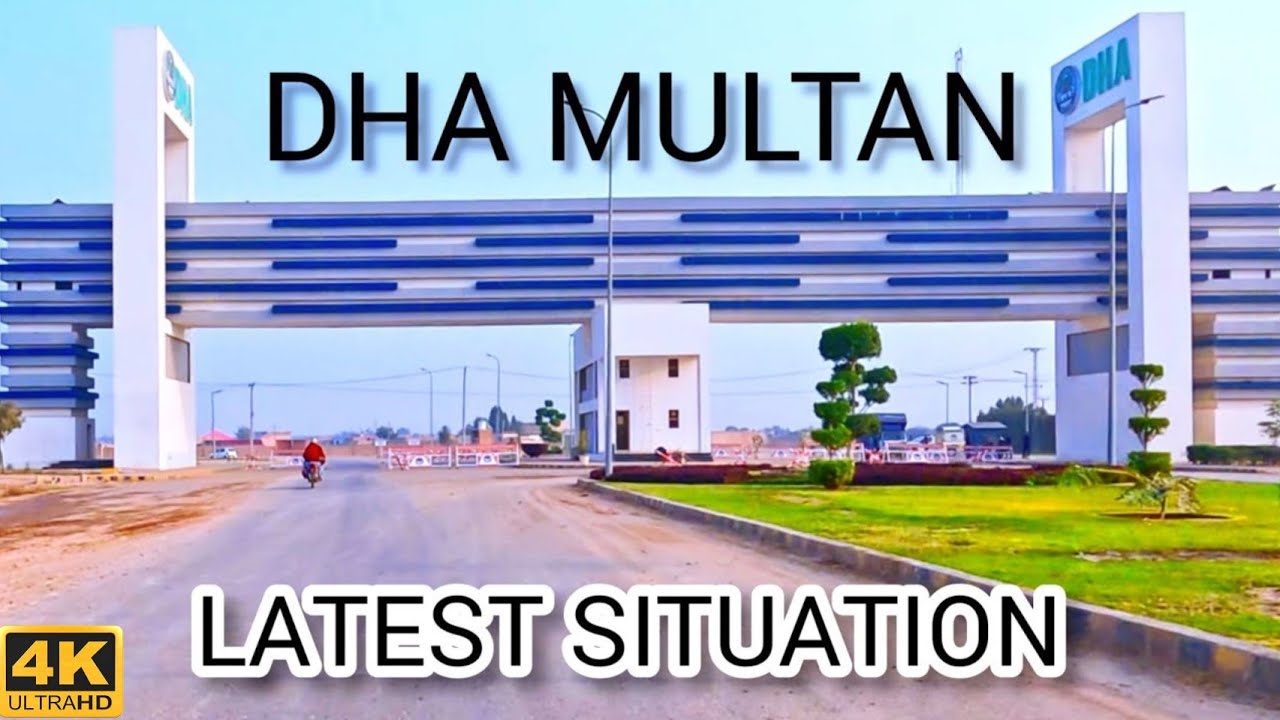 Multan 4K | Driving Through DHA (Defence Housing Authority) - YouTube