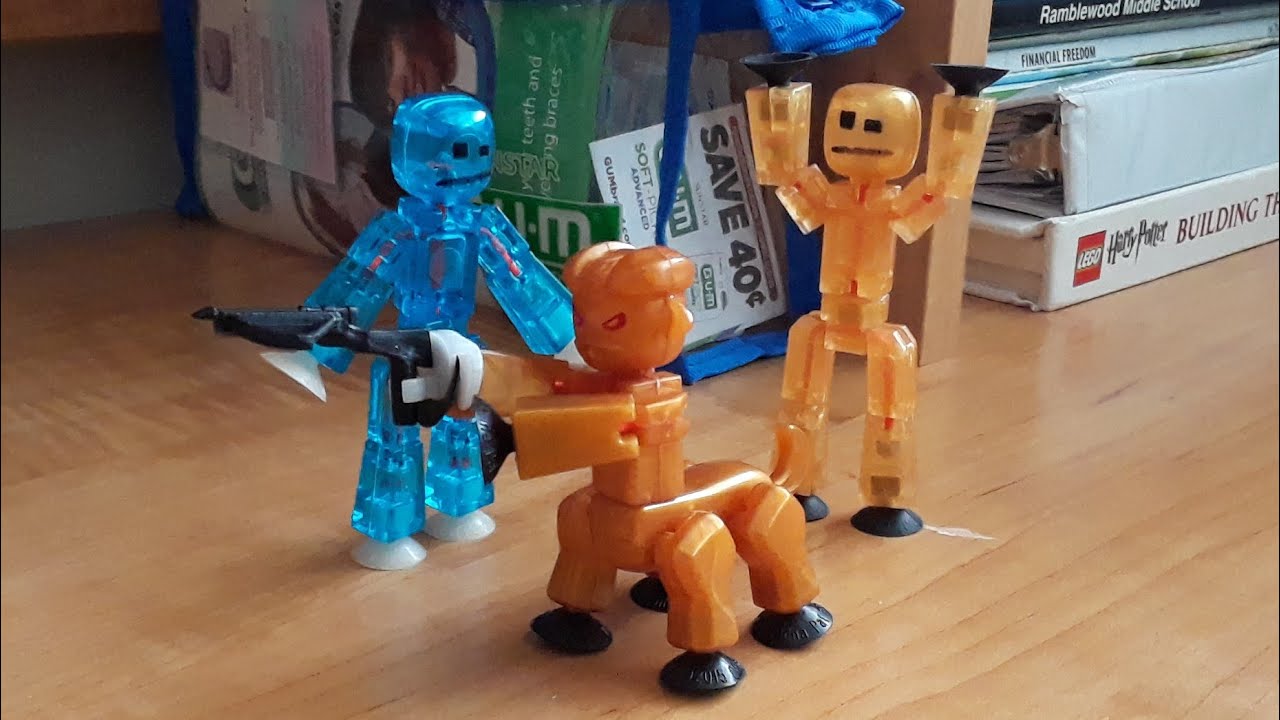 Stikbot World - Clear Gold's Centaur - YouTube