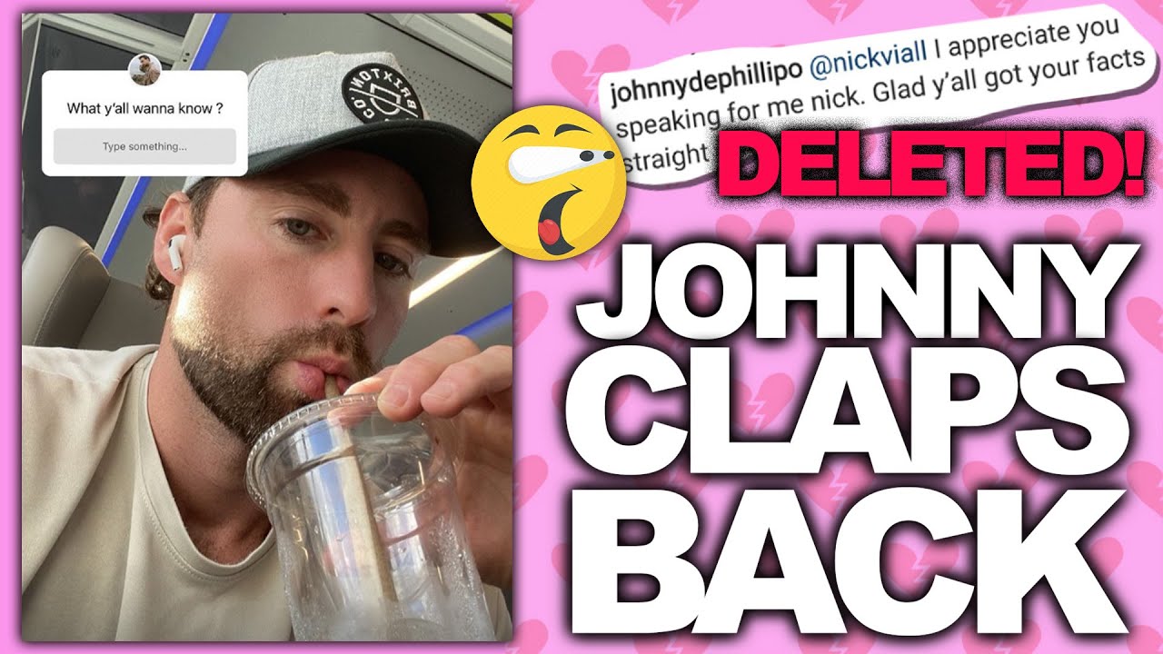 Bachelor In Paradise Beef Gets UGLIER - Johnny CLAPS BACK On Nick Viall ...